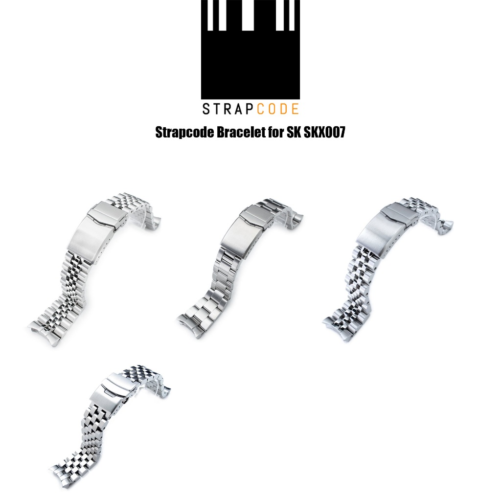 สายนาฬิกาแบบเหล็กรุ่น Strapcode Bracelet for SK SKX007 | Shopee Thailand