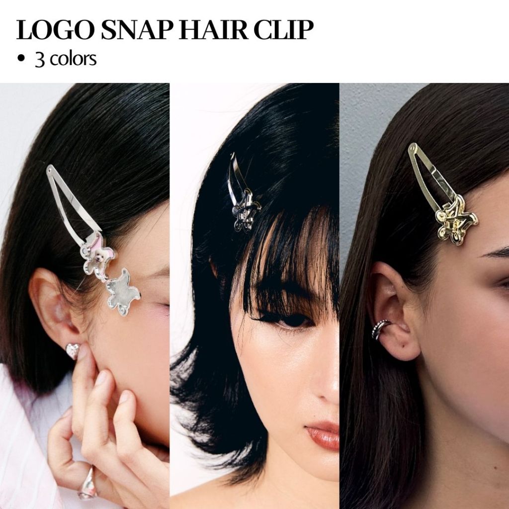 Merge Official - Logo Snap Hair Clips (จัดส่ง 24/02) | Shopee Thailand