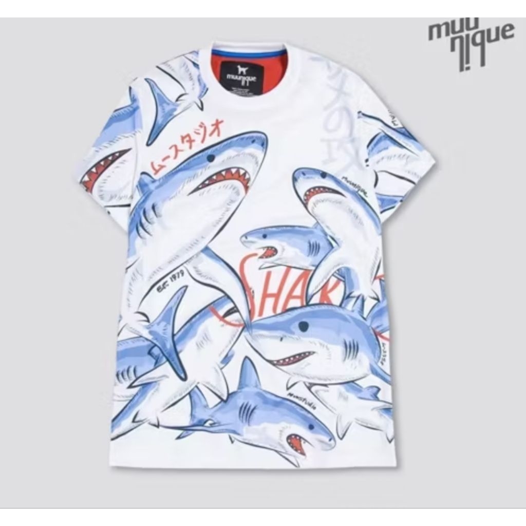 เสื้อปลาฉลาม Muunique | Shopee Thailand