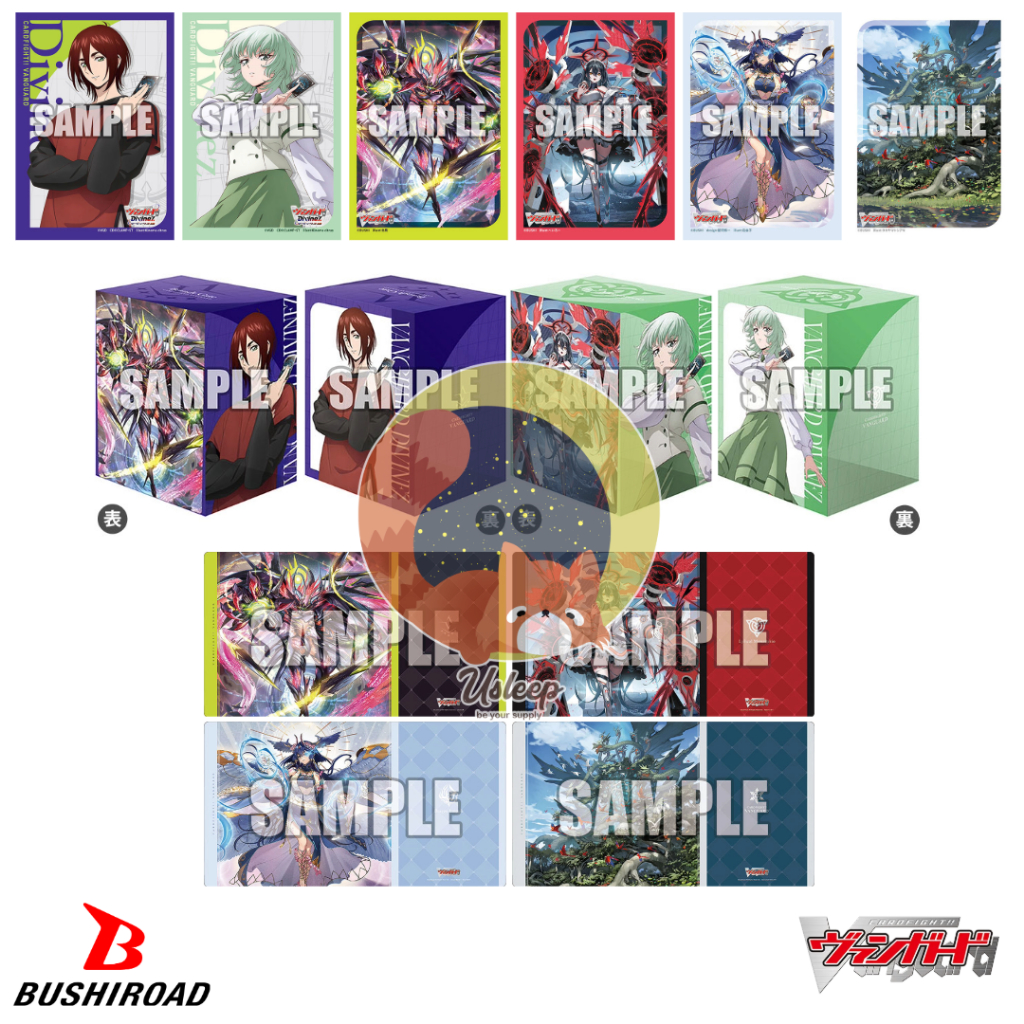 Bushiroad Sleeve Mini & Deck Holder V3 & Rubber Mat V2 Cardfight ...