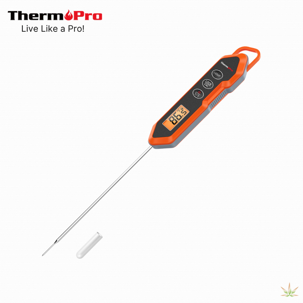 ThermoPro TP-15H เครื่องวัดอุณหภูมิอาหารดิจิทัล Instant-Read Meat ...