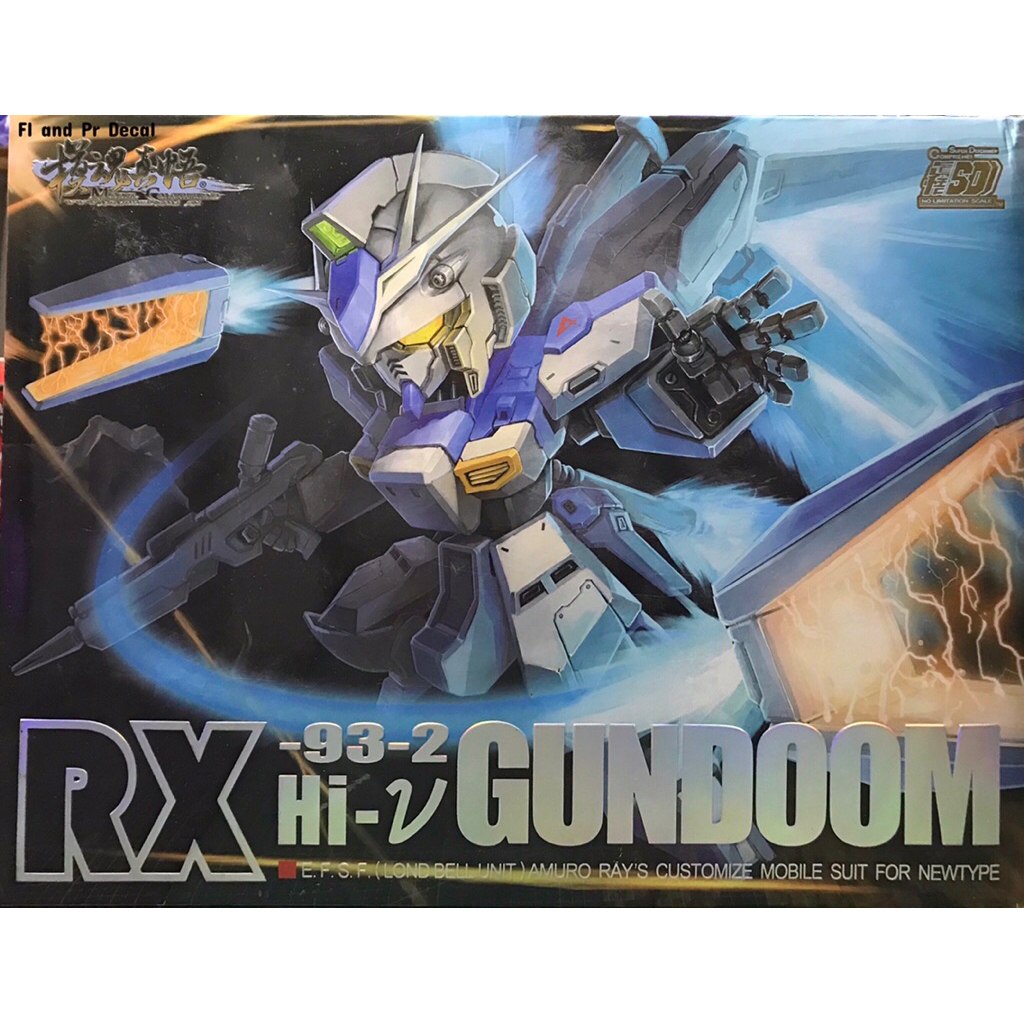 Sd RX-93 Hi Nu Gundoom [MC Model] | Shopee Thailand