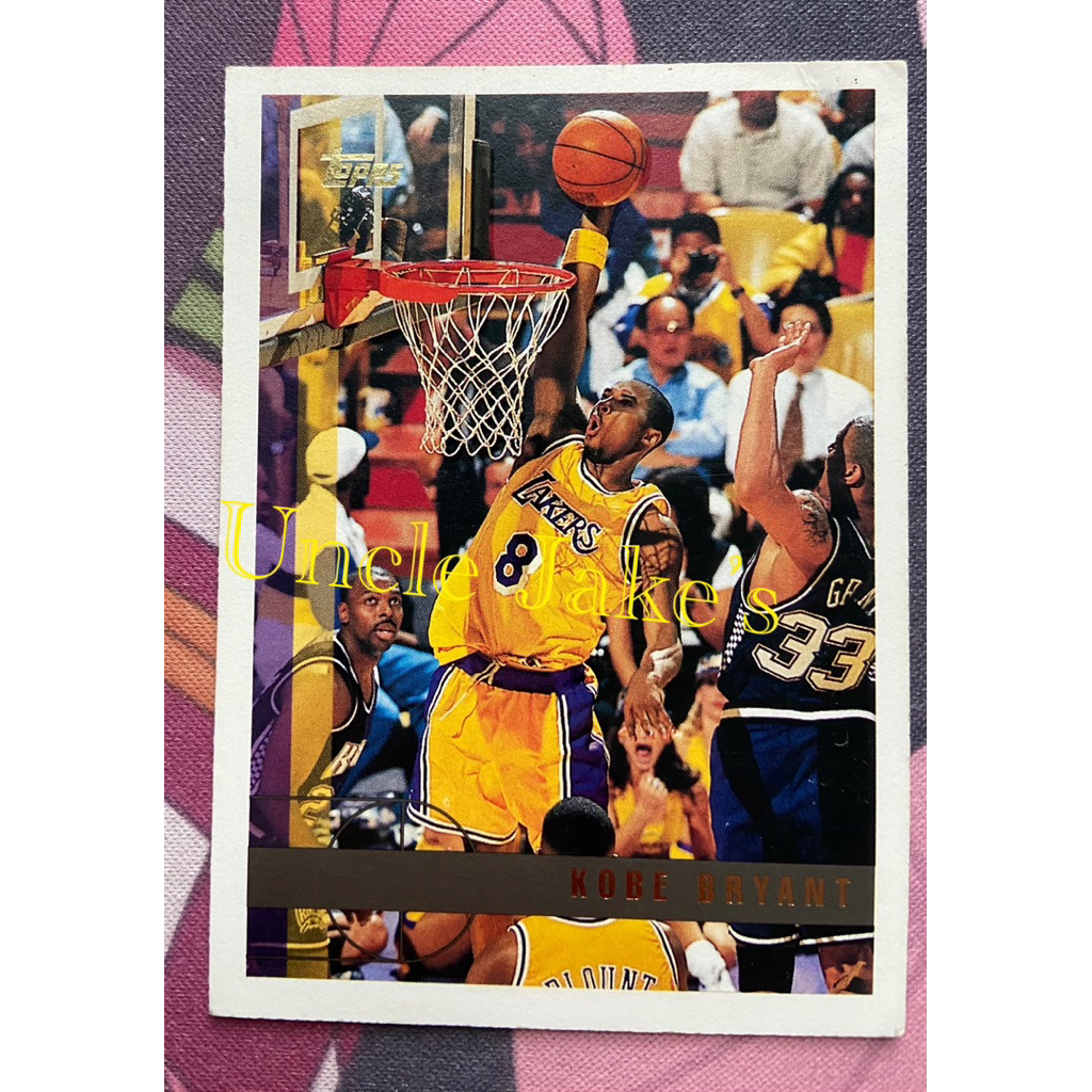 97-98 Topps NBA Basketball : Los Angeles Lakers - Kobe Bryant #171 ...