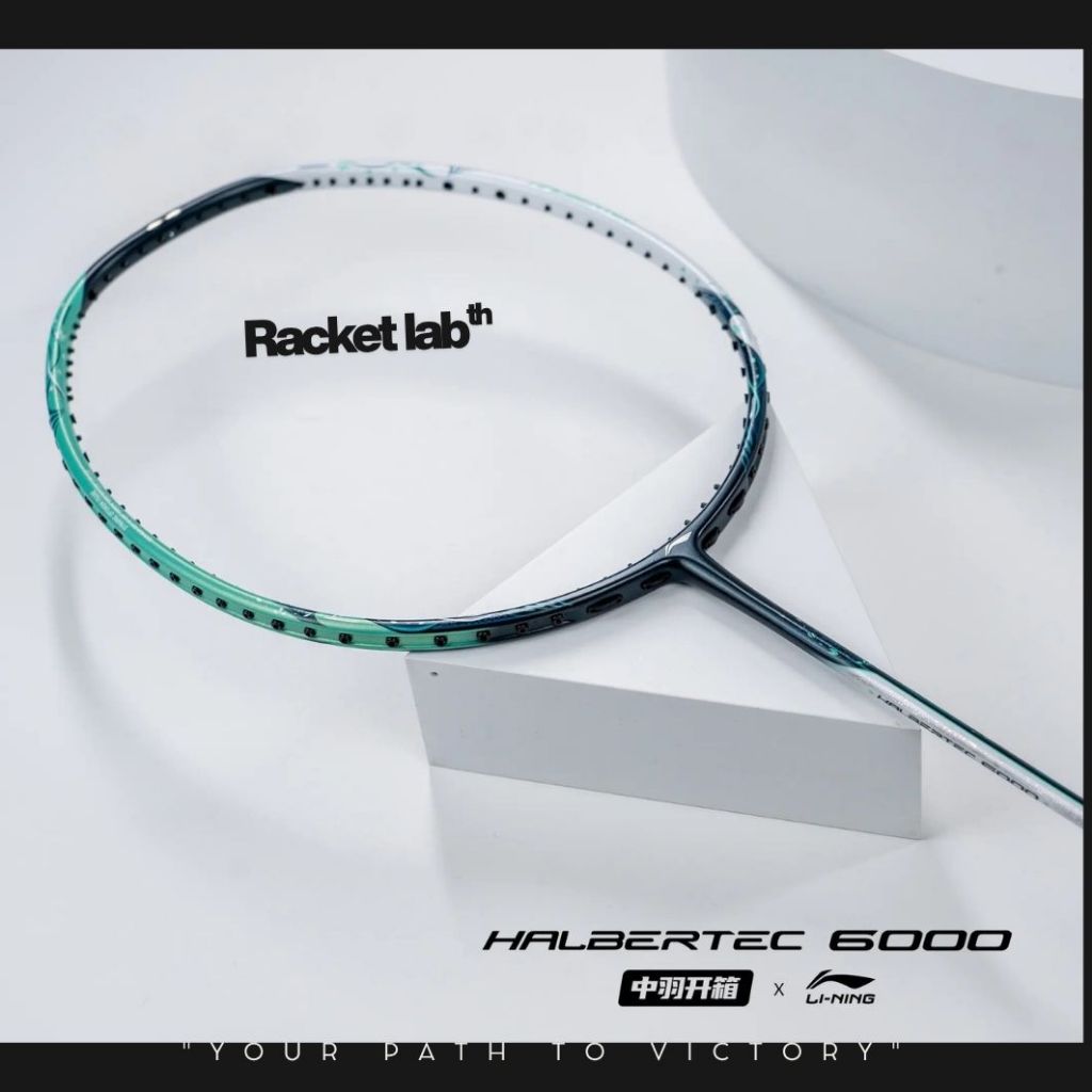 Li-Ning ไม้แบดมินตัน รุ่น HALBERTEC 6000 💚 4U5/5U6 - ไม้รหัสยาว รับ ...