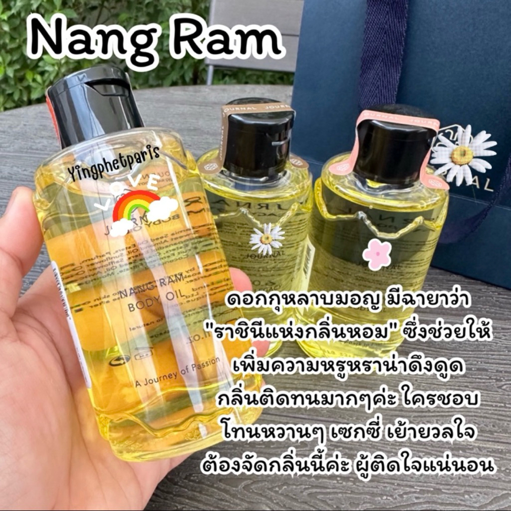 แบ่งขาย Nang Ram Body oil ของแท้ กลิ่นฮอตฮิต 5ml,10ml,30ml | Shopee ...