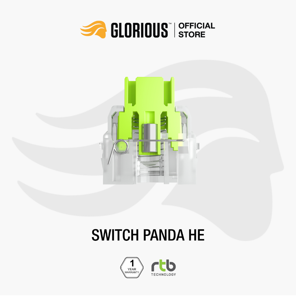 Glorious Raptor HE Standard Switches สวิตช์สำหรับคีย์บอร์ด GMMK 3 HE ...