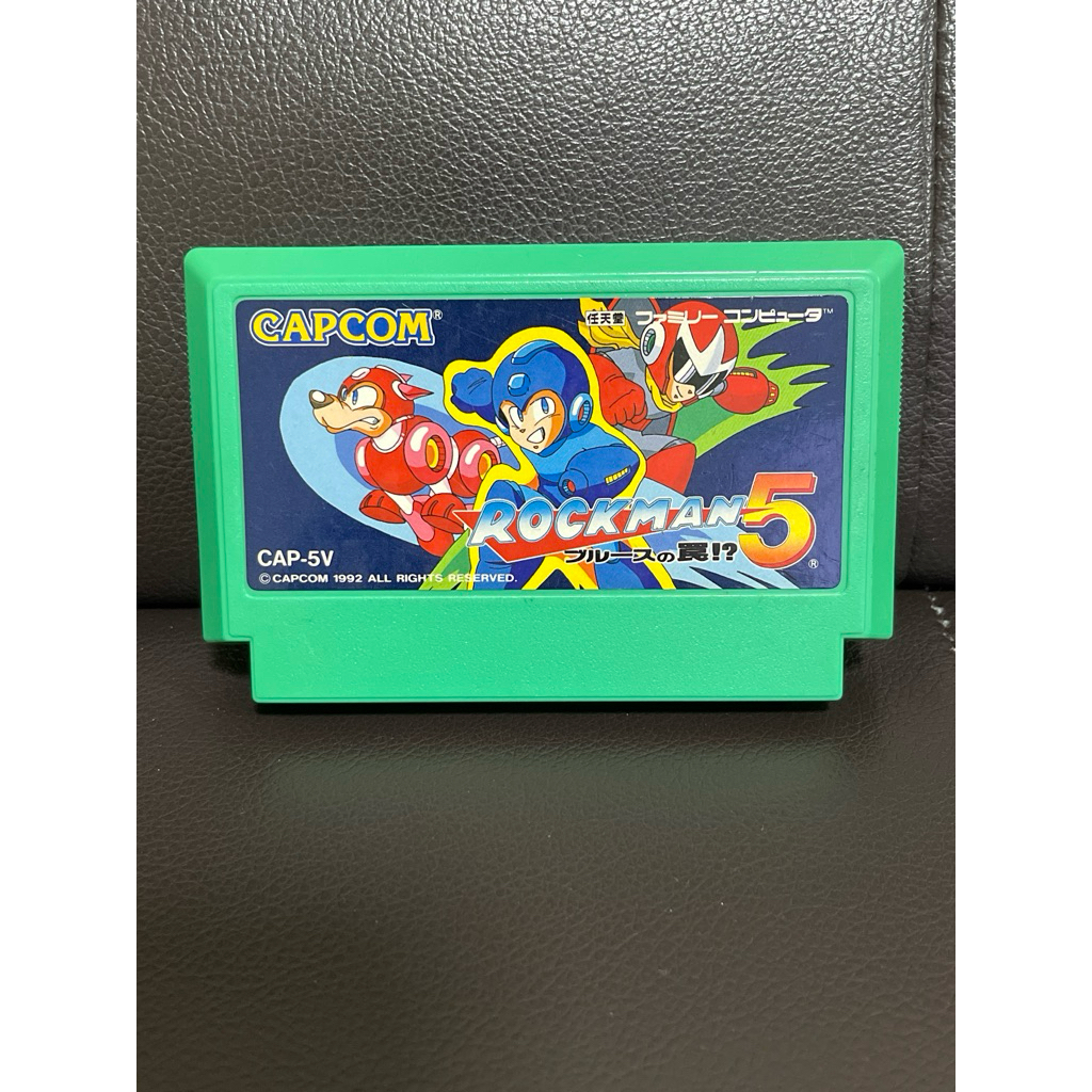 Rockman 5 ตลับแท้ fc เทสแล้ว ตลับเกม | Shopee Thailand