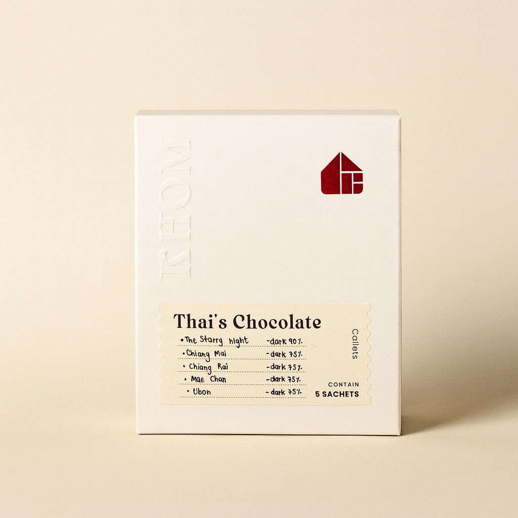 Thai‘s Chocolate Callets (boxset) - ช็อกโกแลตไทยแบบซองพร้อมชง | Shopee ...