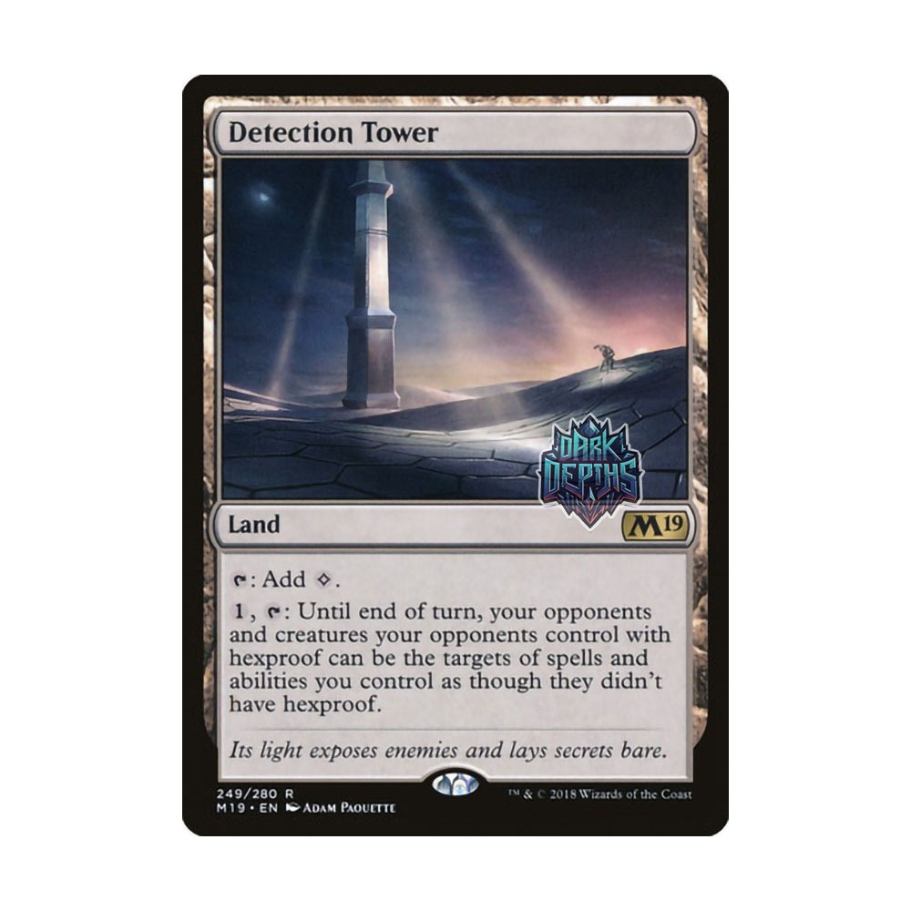 [MTG] Detection Tower [M19] [LAND] [R] - Magic the Gathering SINGLES ...