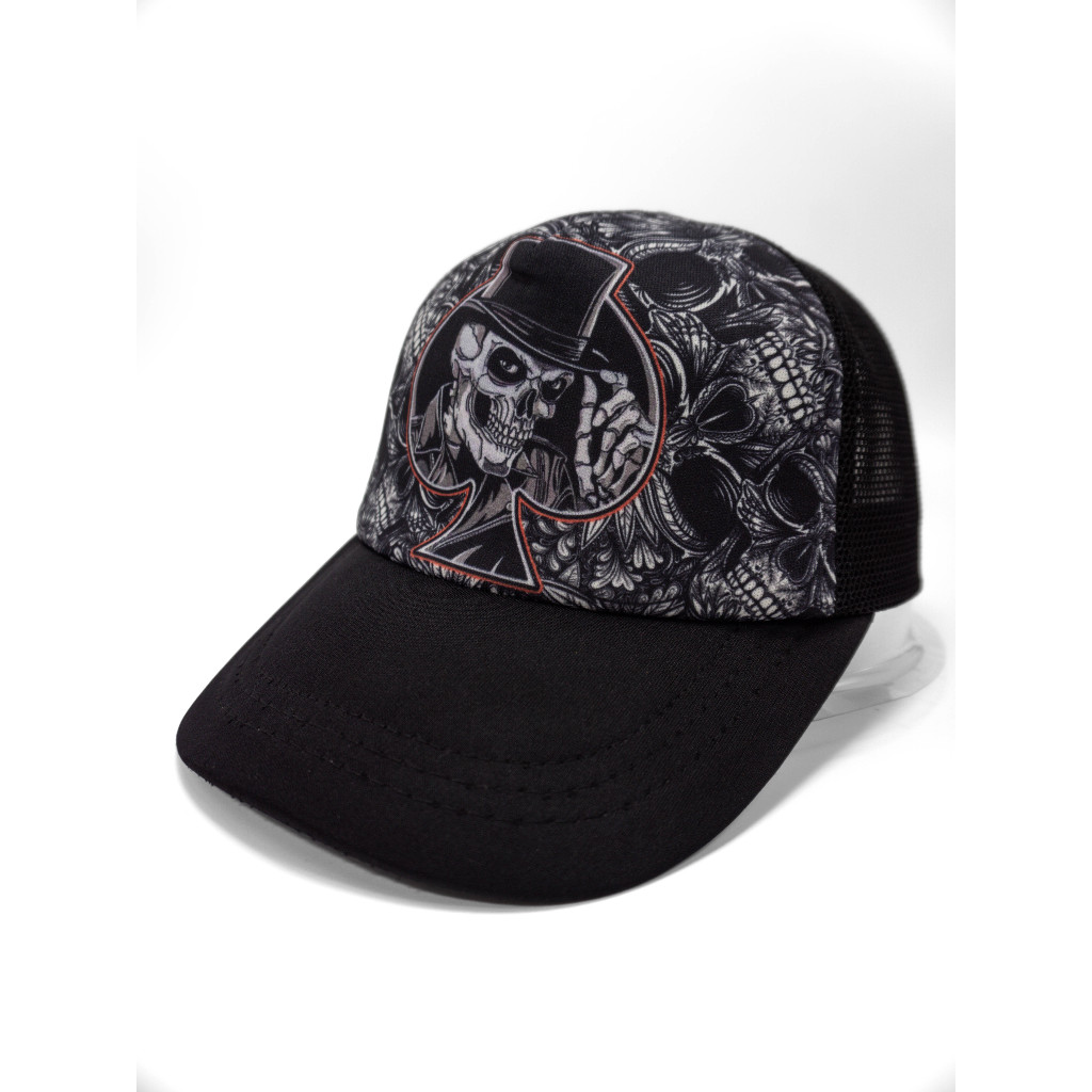 [ใส่โค้ดลดได้]Skull หมวกมือสอง วินเทจ 90s 80s vintage Hat cap หมวกแก๊ป ...