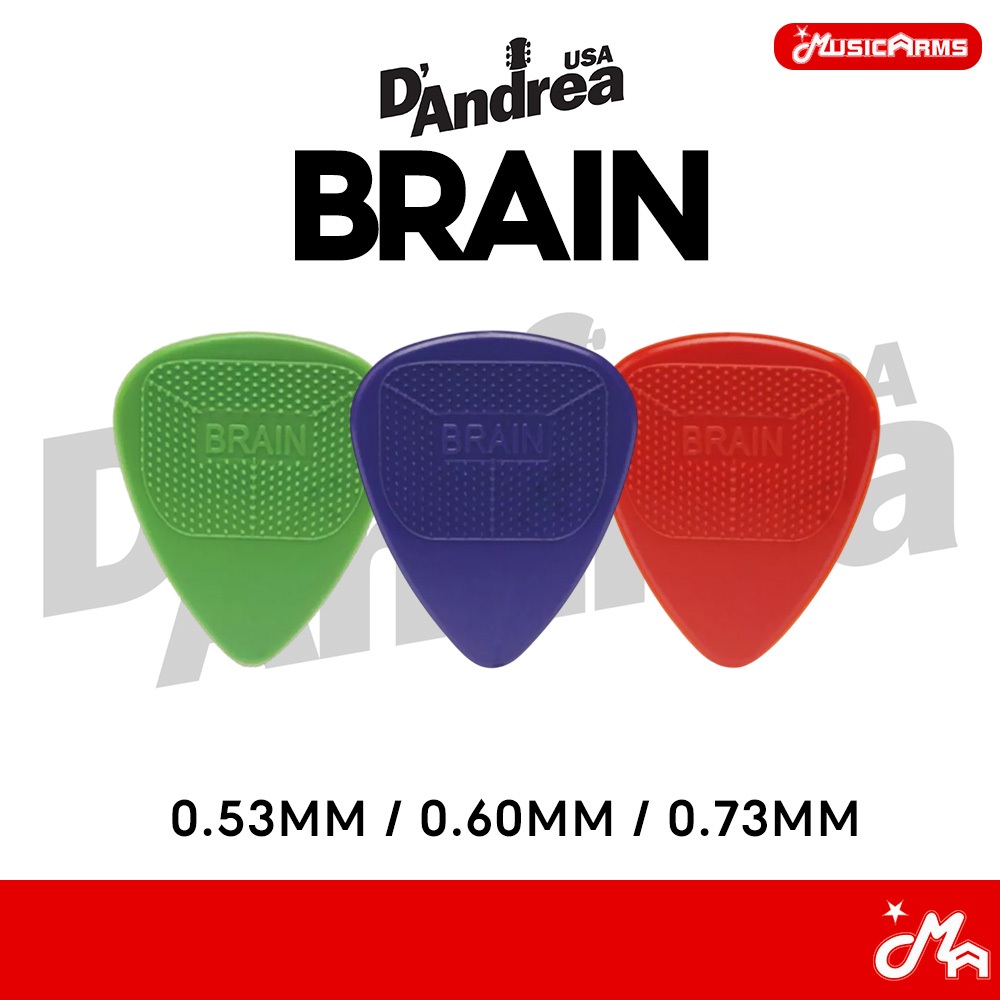 D'Andrea Brain SDB351 ปิ๊กกีต้าร์ไฟฟ้า | Shopee Thailand