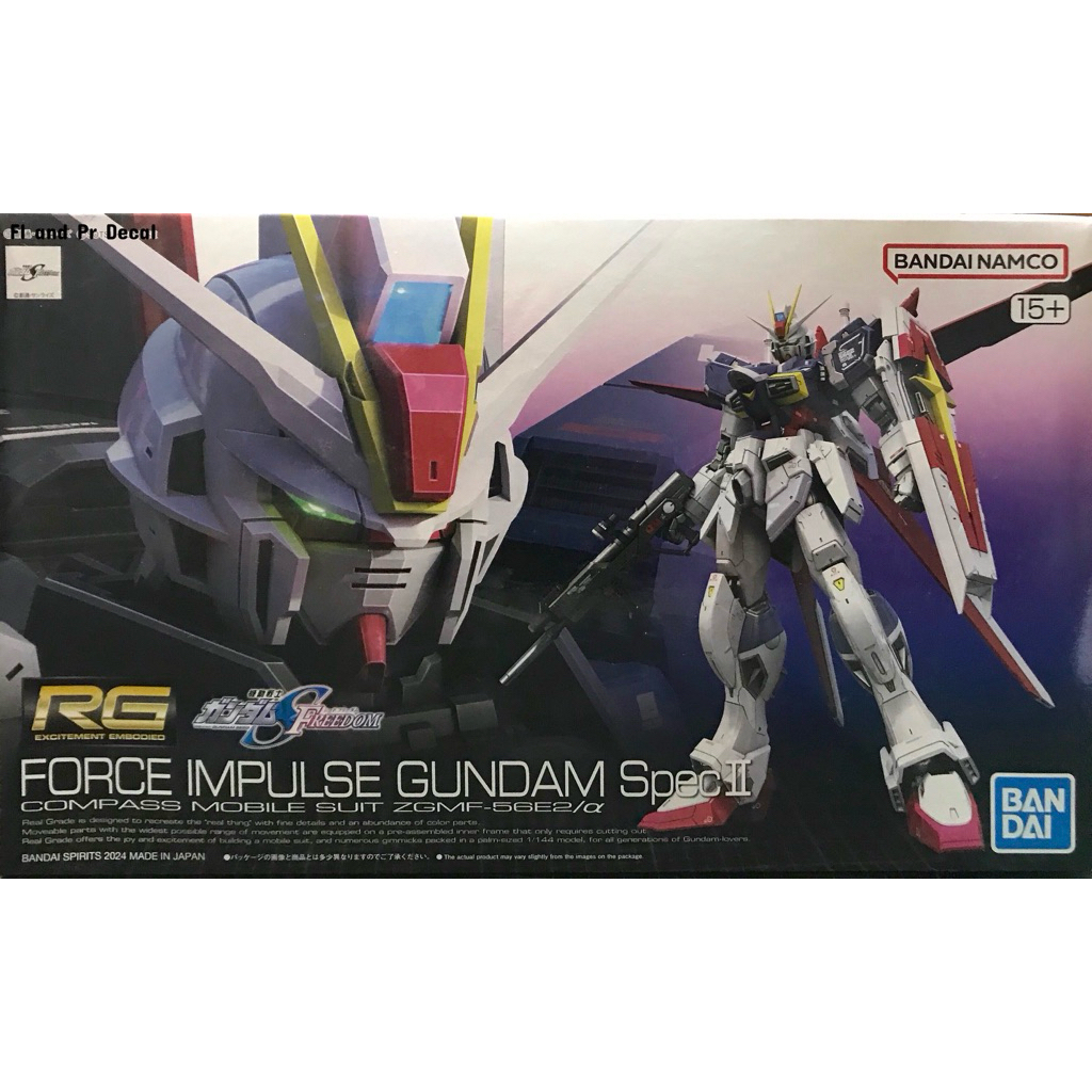 Rg 1/144 Force Impulse Gundam Spec II | Shopee Thailand