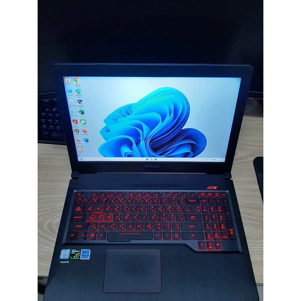 โน็ตบุ๊ค เกมมิ่ง Gaming Notebook asus fx503vd i5 7300HQ การ์ดจอ gtx ...