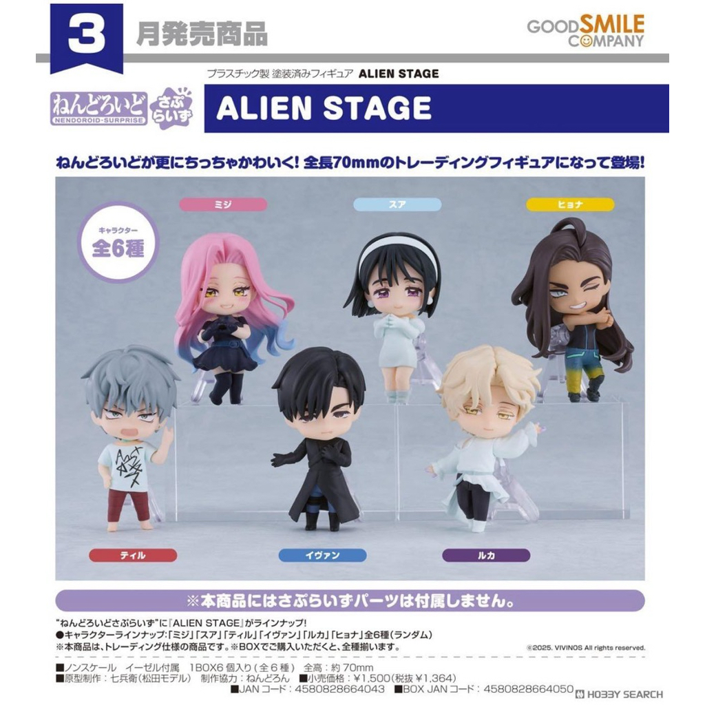 **พรีออเดอร์** Nendoroid Surprise ALIEN STAGE | Shopee Thailand