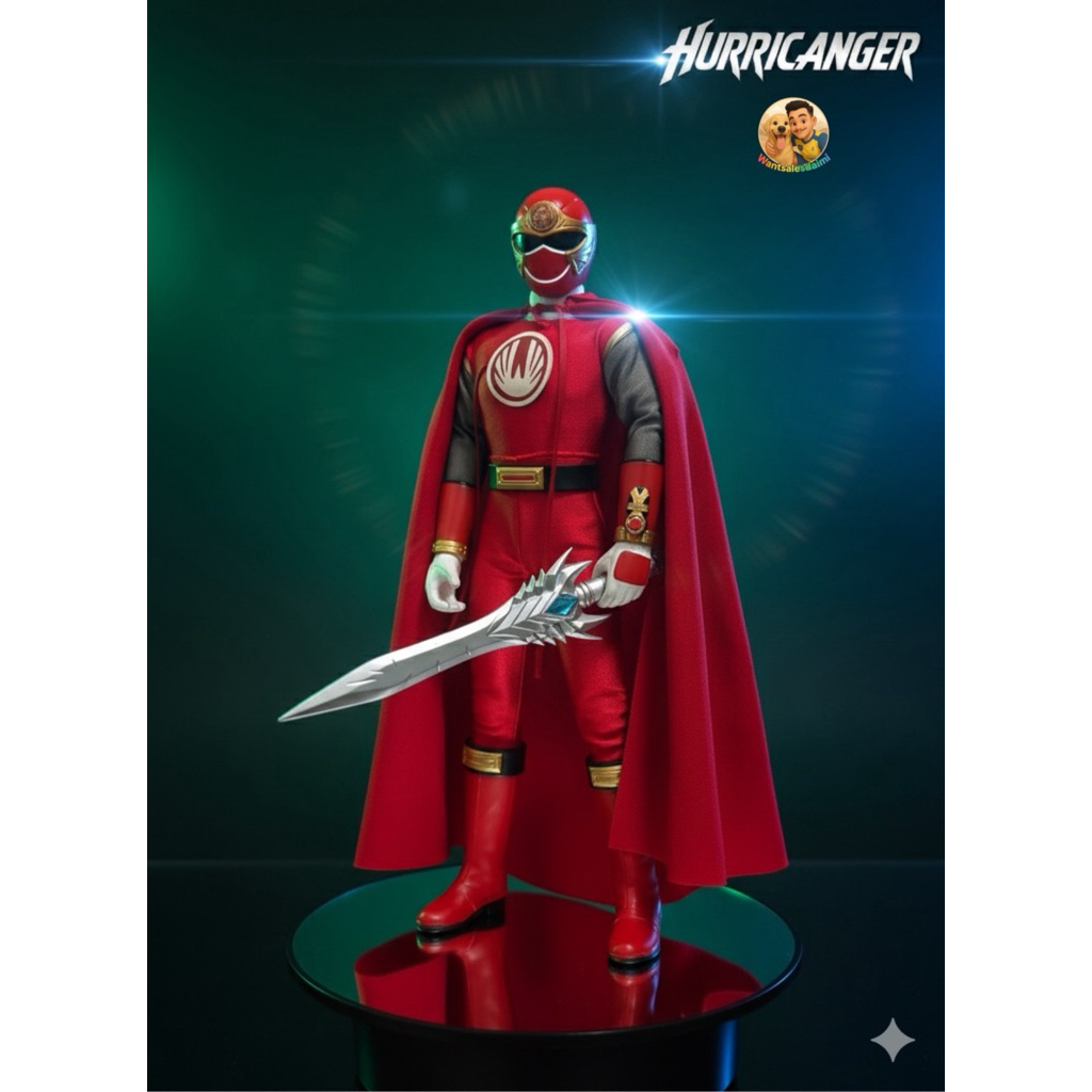 เฮอริเคนเรด Hurricane RED ชุดผ้า 1/6 FIGURE Hero ปี2002 มือ 2 USED งาน ...