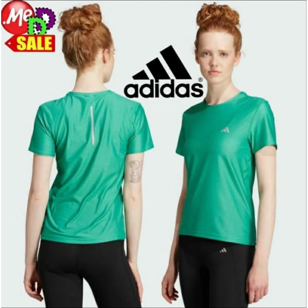 Adidas - ใหม่ เสื้อยืด ใส่วิ่ง ออกกําลังกาย ทรงสลิม Adidas Fast Running ...