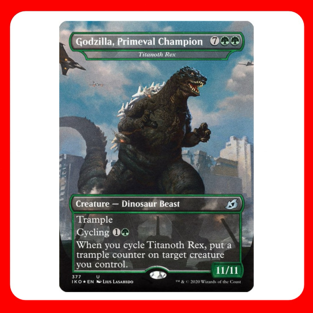 [MTG] Titanoth Rex [IKO] [GREEN] [UNCOM] [NORMAL] [ENG] (การ์ดเมจิค ...
