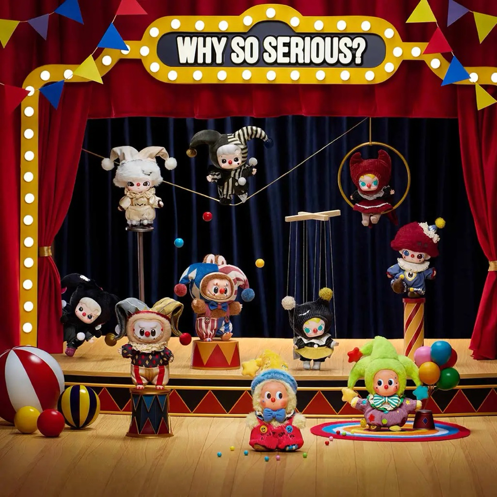 พร้อมส่ง WHY SO SERIOUS Series-Vinyl Plush Pendant Blind Box | Shopee ...