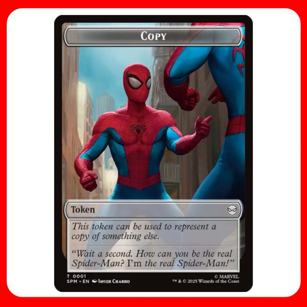 [MTG] Copy Token [SPM] [COLORLESS] [COMMON] [NORMAL] [ENG] (การ์ดเมจิค ...
