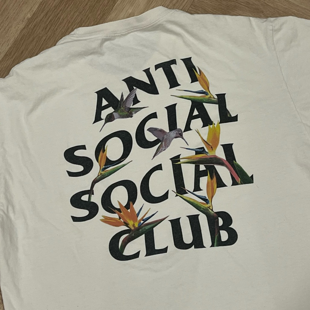 (111006) เสื้อยืด Anti Social size L | Shopee Thailand