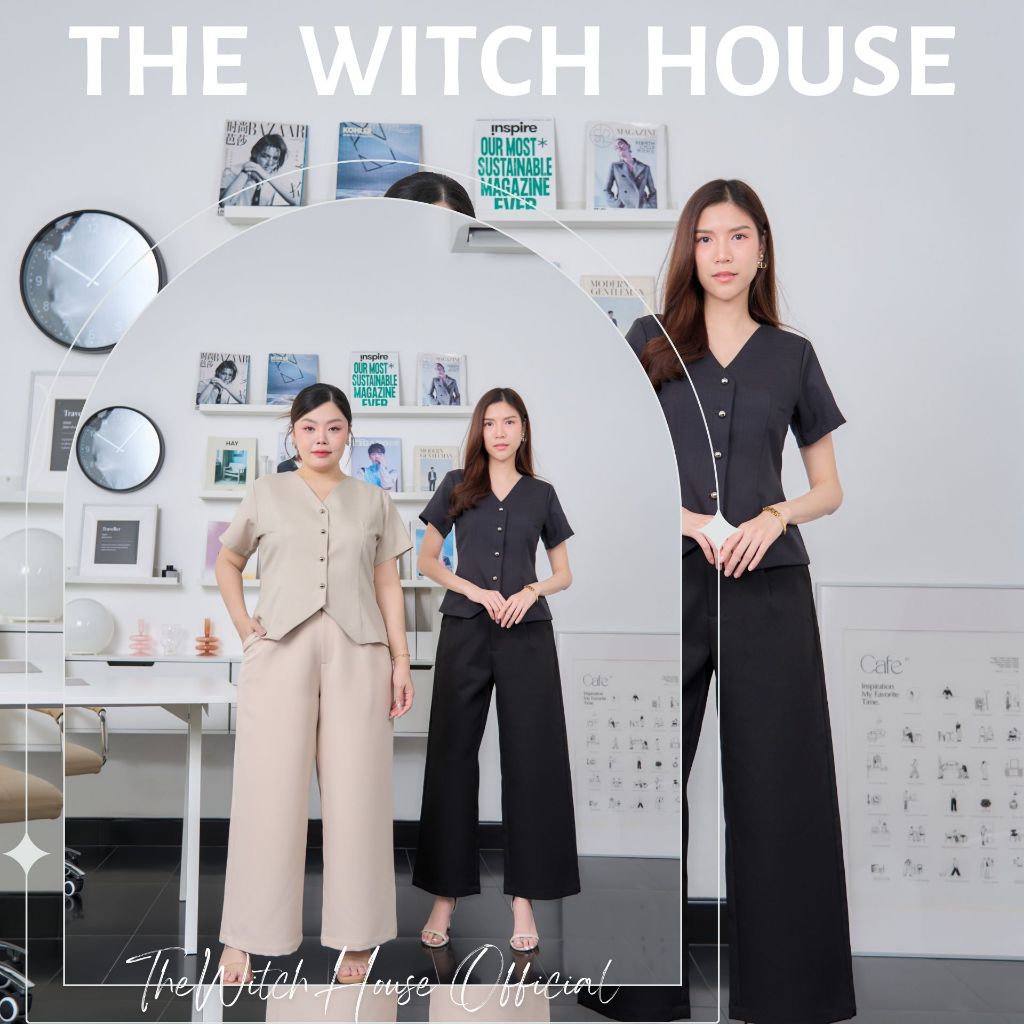 เสื้อเวสกระดุม (W15) The Witch House | Shopee Thailand