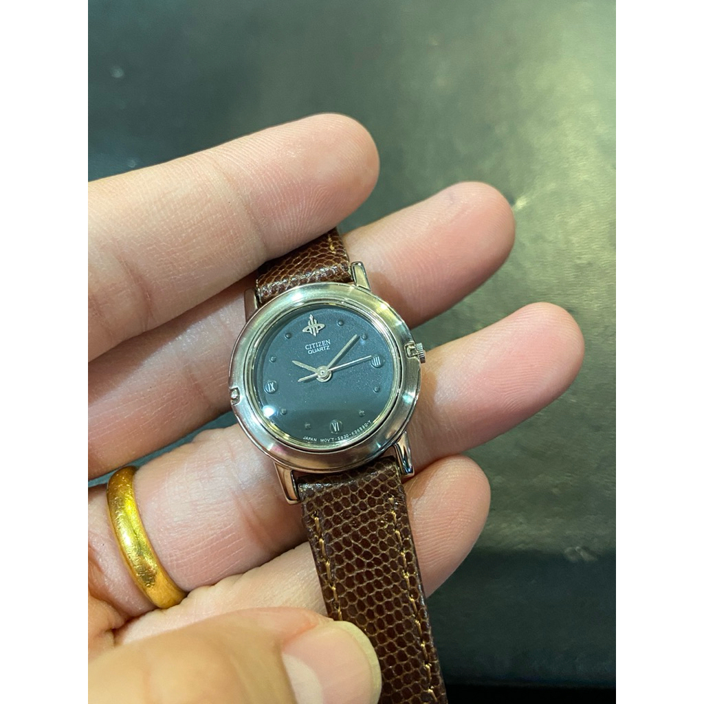 CITIZEN QUARTZ STRADA Lady ของแท้ มือสอง สภาพดี | Shopee Thailand