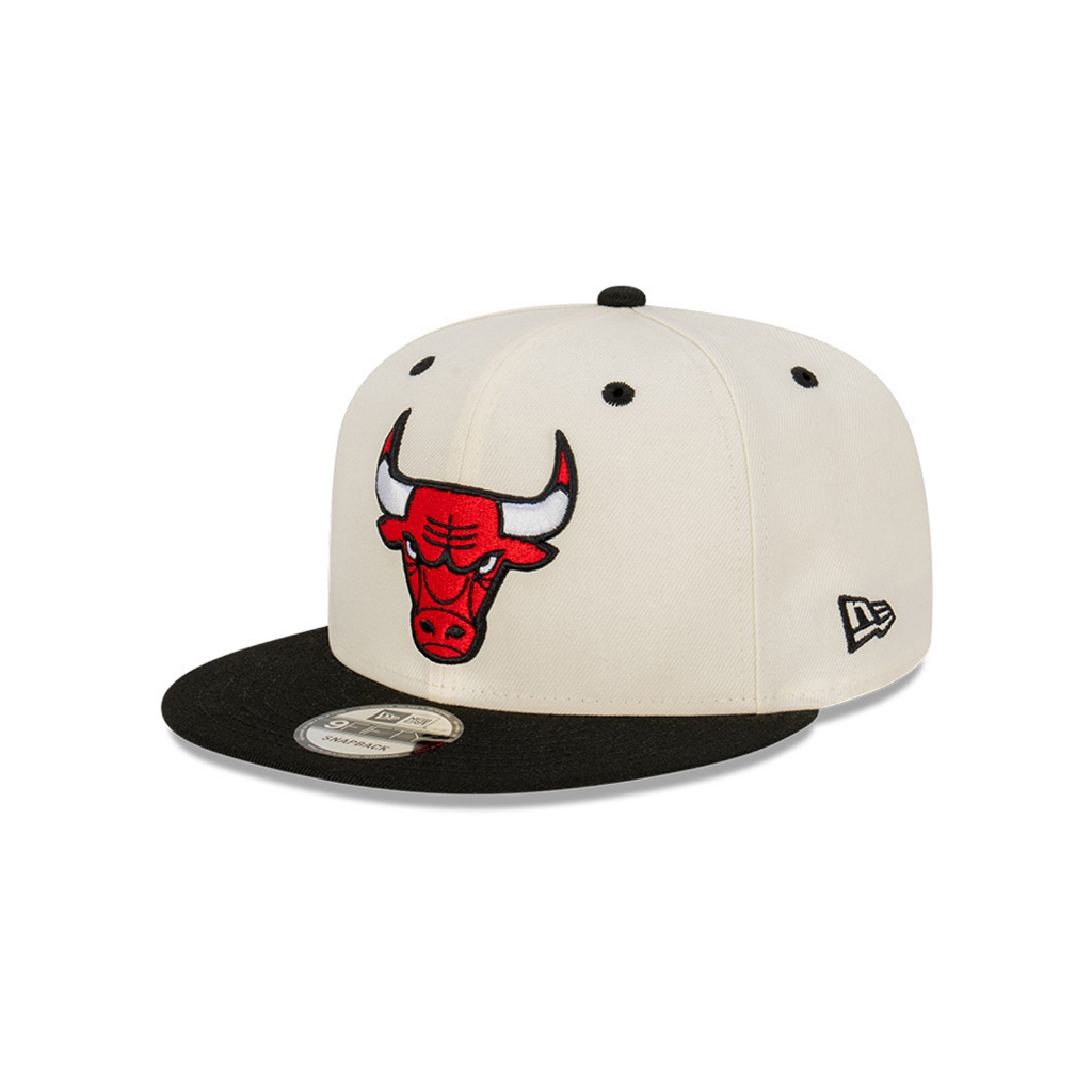 New Era หมวกรุ่น Chicago Bulls 2-Tone Black Visor Chrome White 9Fifty ...