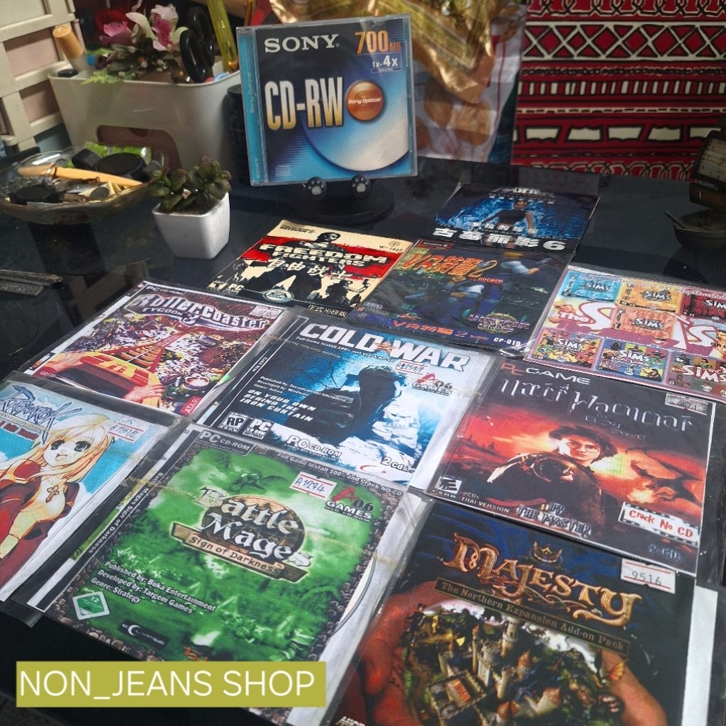 CD Game PC 🎮 สำหรับคอมพิวเตอร์ เพลงจีน และ CD-RW💿 🤘มือสอง | Shopee Thailand