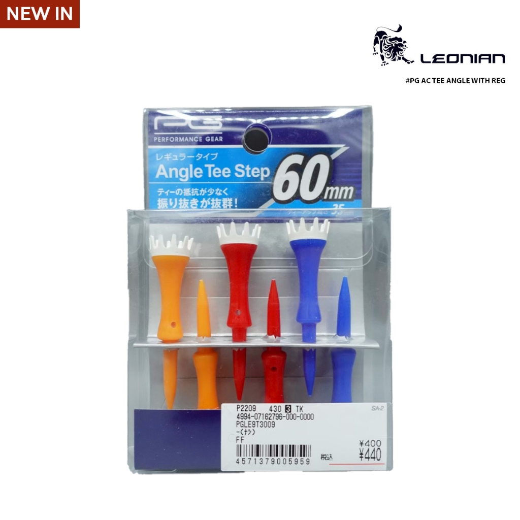 ที่วางลูกกอล์ฟ PG AC TEE ANGLE TWIN REG & PG AC TEE ANGLE WITH LONG ...