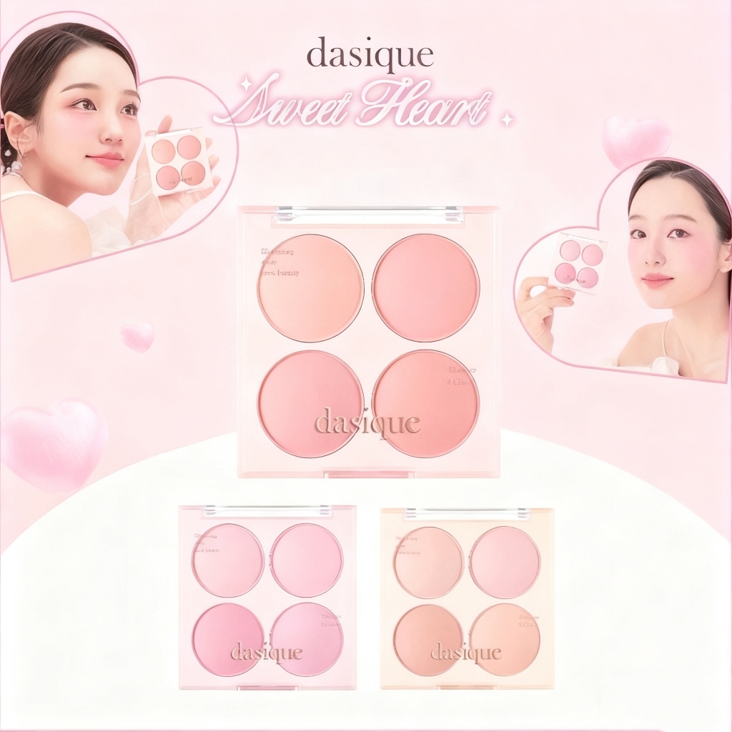 【ของแท้ 100%】dasique Blending Mood Cheek Ice Cream Collection 07 08 09 ...