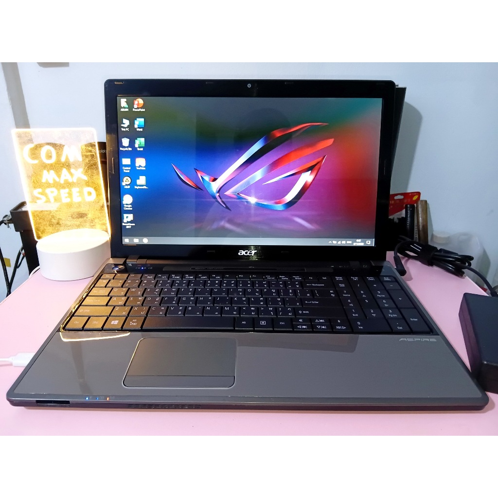 โน๊ตบุ๊ค ACER 5625 ซีพียู AMD Athlon P360 แรม 4GB HDD 500GB การ์ดจอ AMD ...