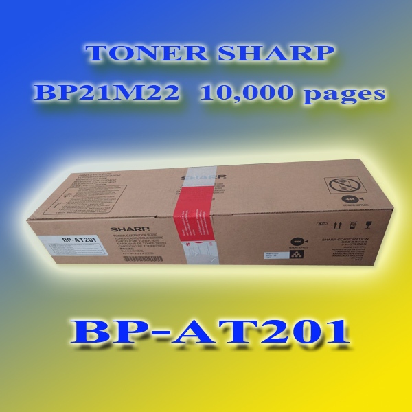 หมึกเครื่องถ่ายเอกสาร SHARP BP-20M22 รหัสหมึก BP-AT201 ของแท้ ใช้งาน ...