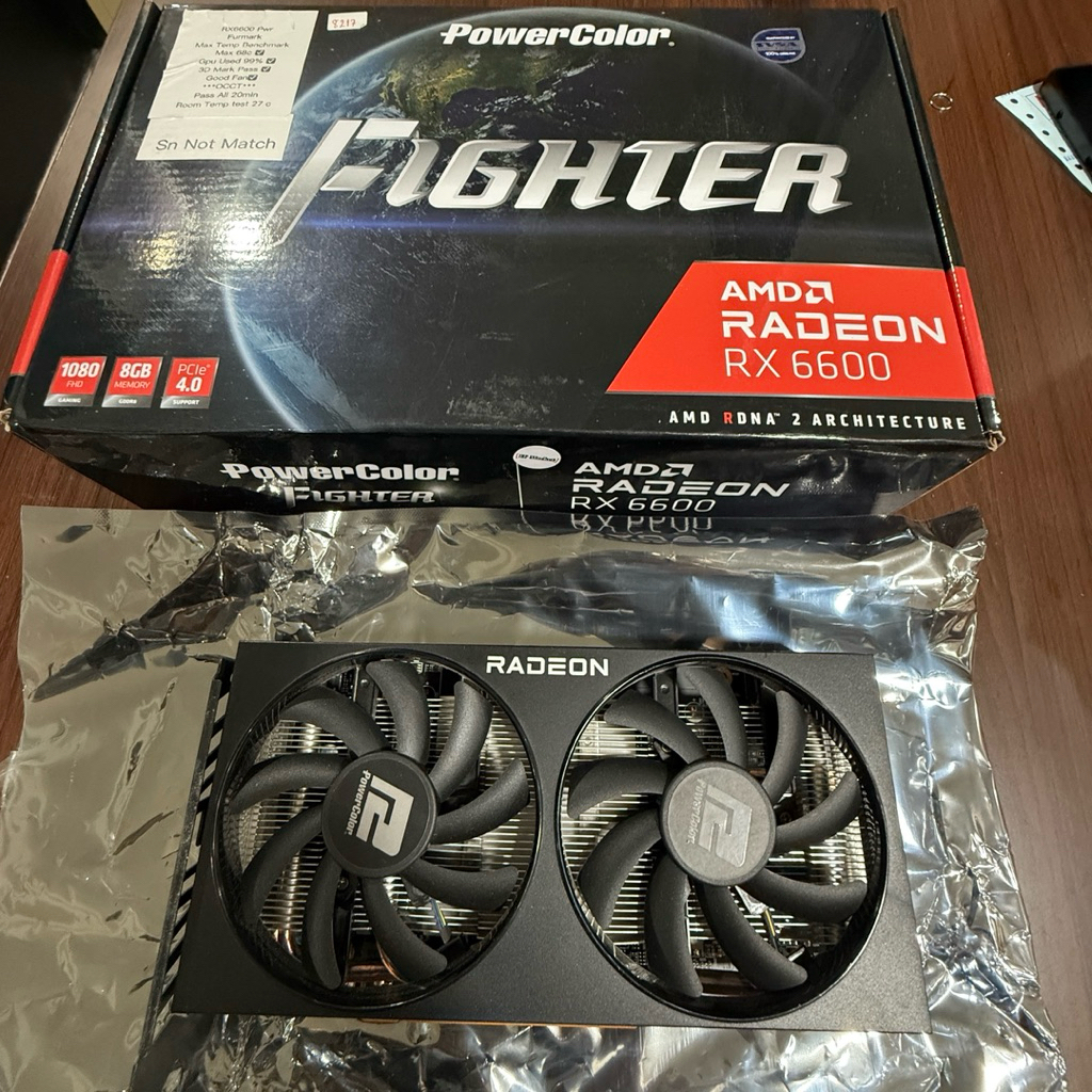 RX 6600 Powercolor (มือสอง) | Shopee Thailand