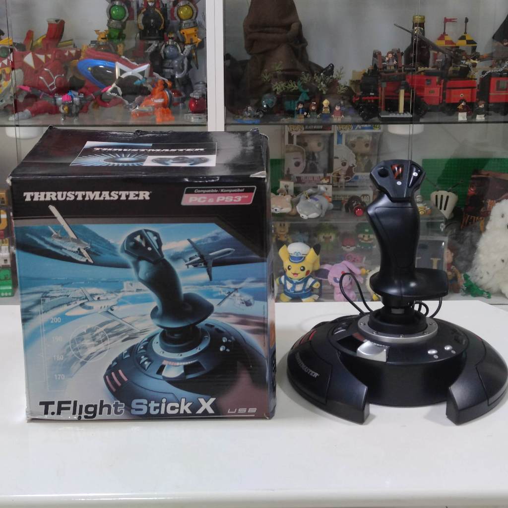 Thrustmaster T-Flight Stick X for PC PS3 เทสบน win 11 แล้ว ใช้งานได้ ...
