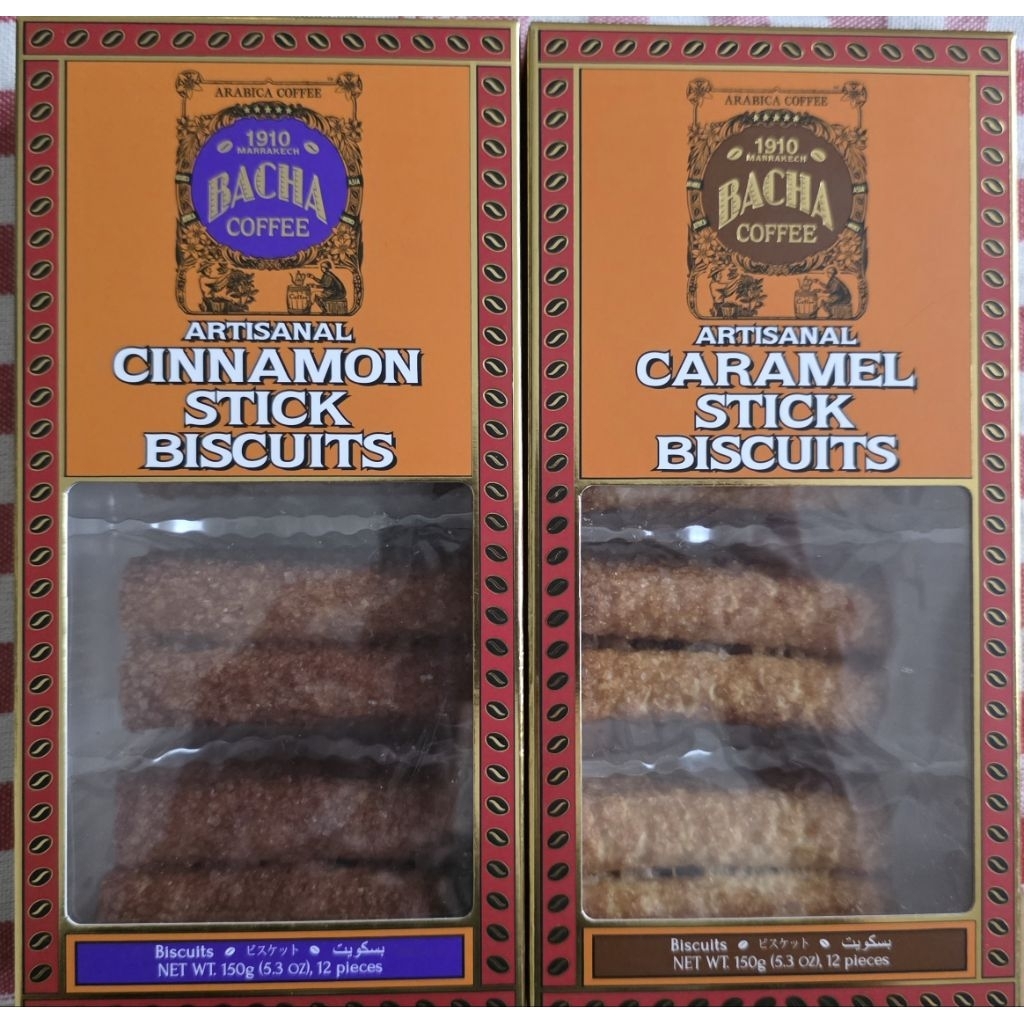 [พร้อมส่ง]BACHA Coffee คุ้กกี้ Cinnamon stick biscuits **ซื้อ2กล่องแถม ...