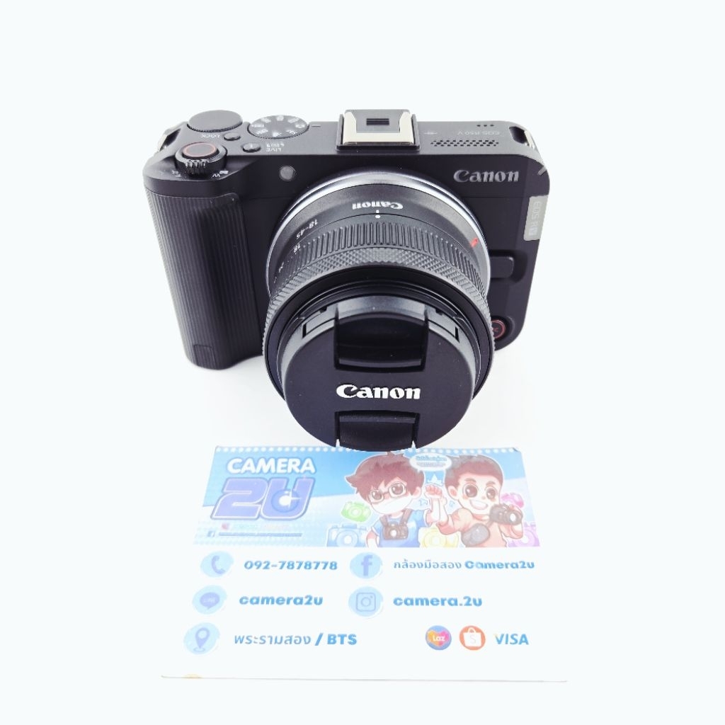Canon EOS R50V + 15-45 Used | Shopee Thailand