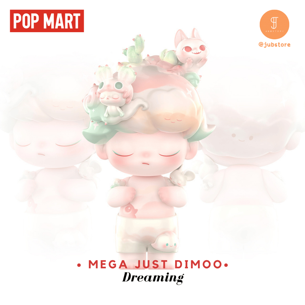 พร้อมส่งจากไทย🇹🇭 MEGA JUST DIMOO 400% Dreaming of You ของใหม่ในซีล ...