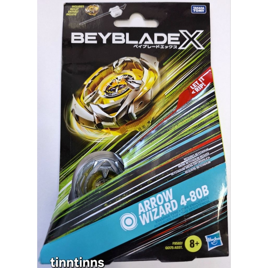 BeyBlade X ARROW WIZARD Starter Pack Set BX-03 4-80B ของแท้ พร้อมส่ง ...