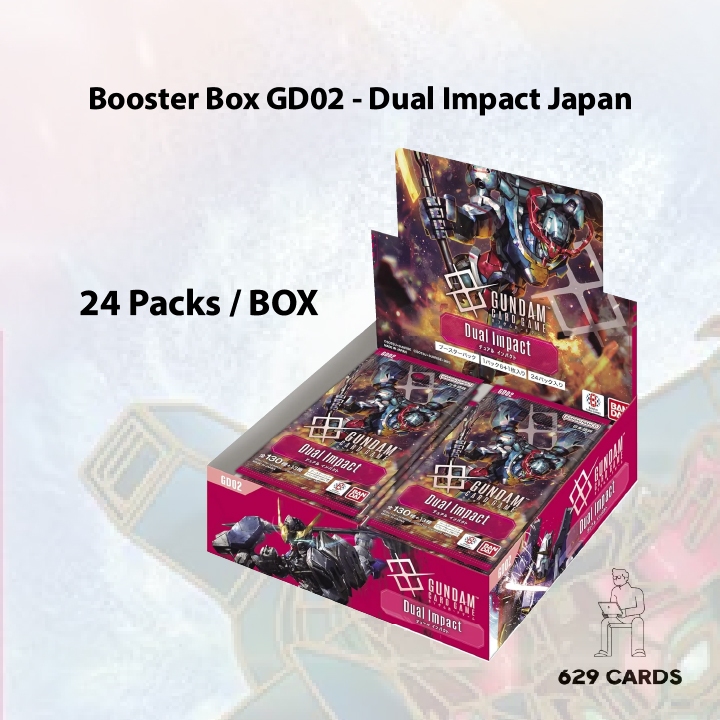 [GD02] [Gundam Card Game]Booster Box-Dual Impact Japan ver [กันดั้ม ...