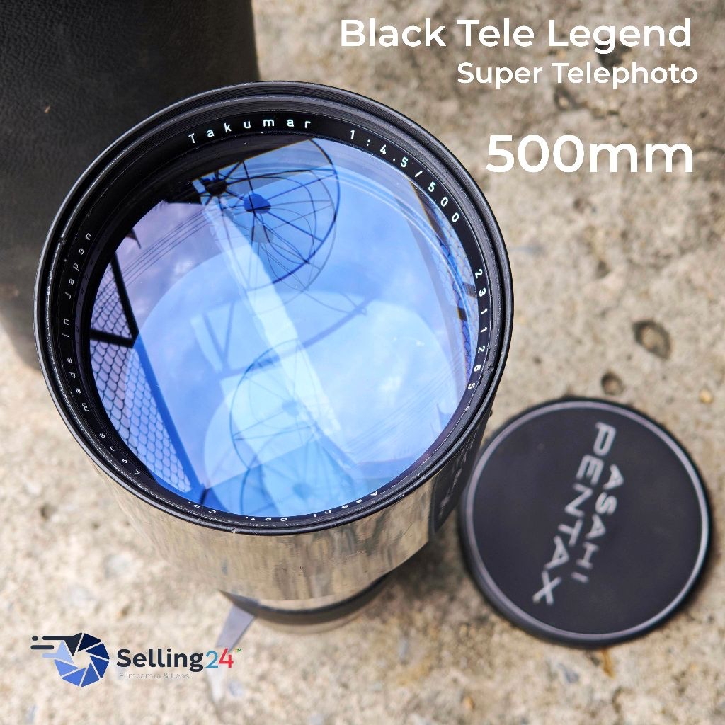เลนส์ Asahi Pentax Takumar 500mm f/4.5 M42 Screw Mount Super Telephoto ...