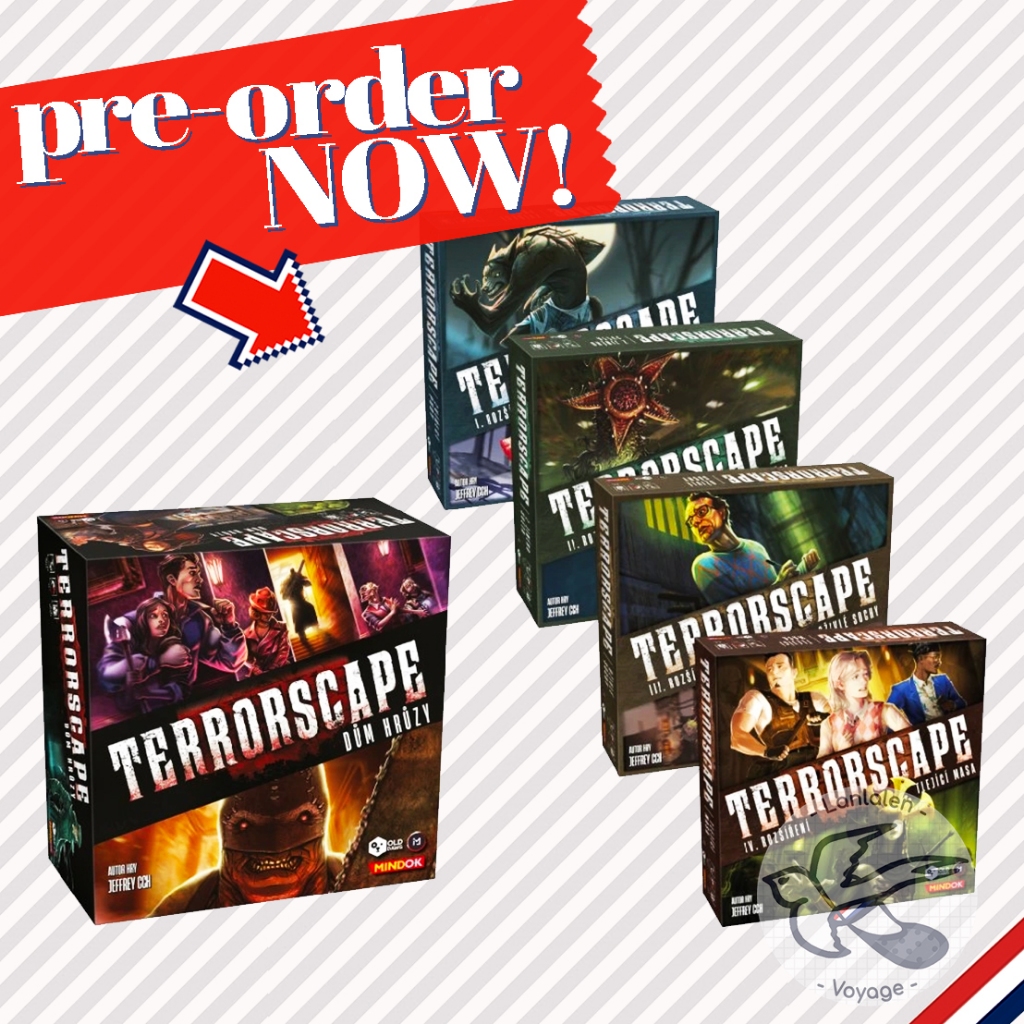 [Pre-Order] Terrorscape / Expansion Set / All-in Set [Boardgame ...