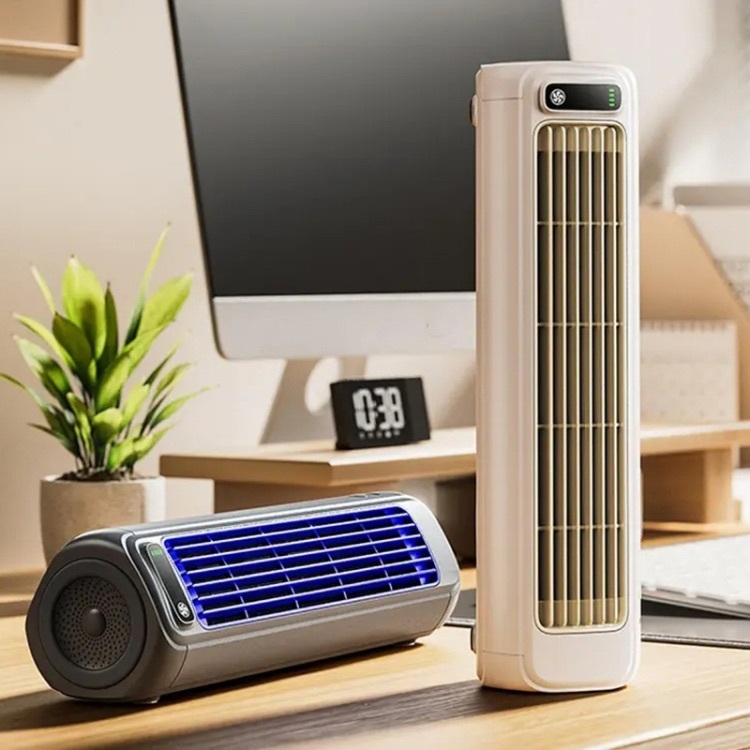 Pesmory Cooling Ace เครื่องปรับอากาศแบบพกพา เงียบ 3 ระดับความเร็ว ไม่ ...