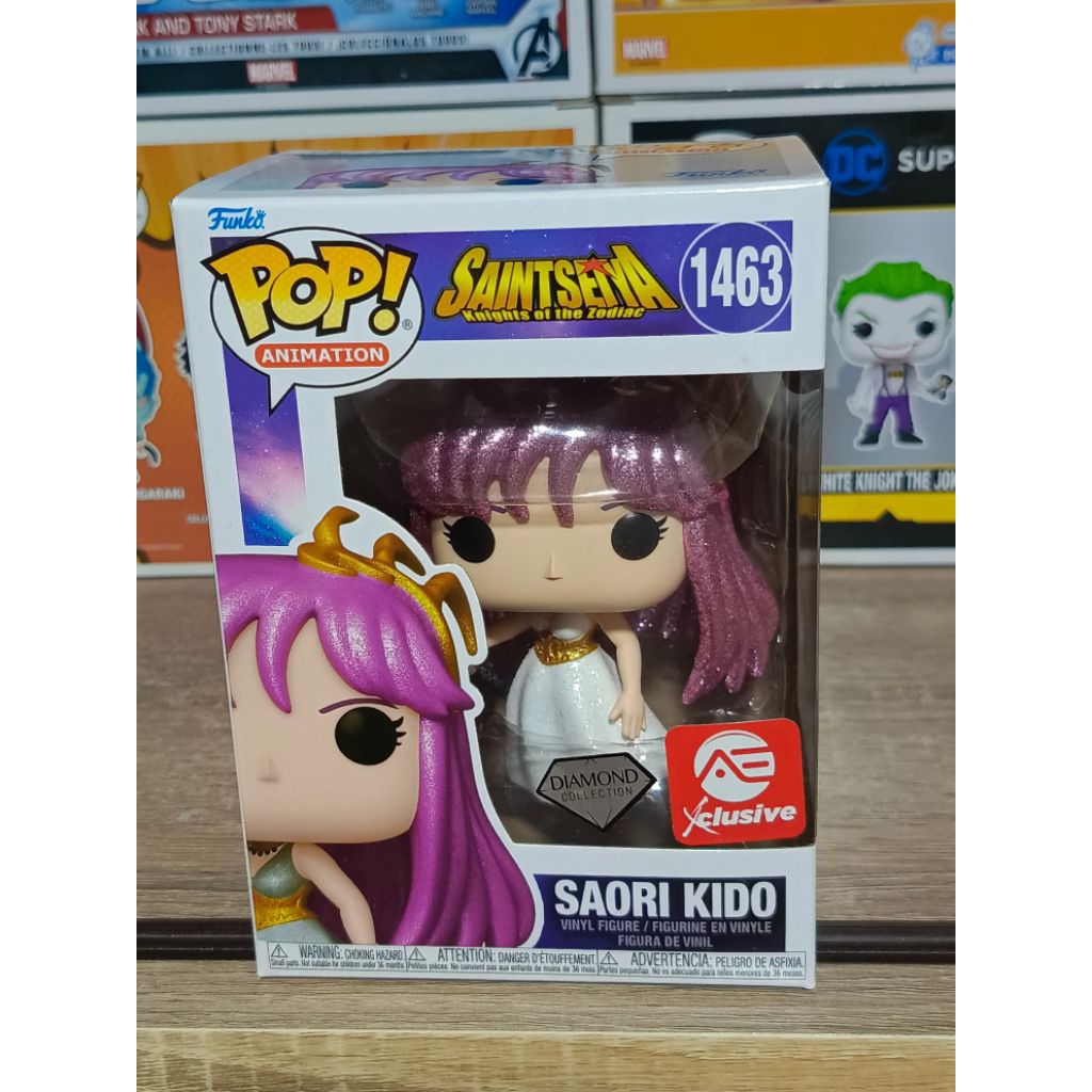 Funko Pop! : Saint Seiya - Saori Kido (Athena) Diamon [ กล่องสินค้า - 8 ...