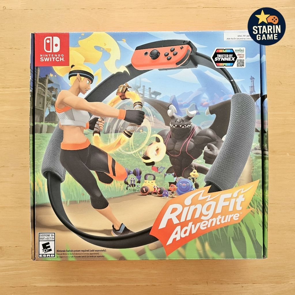 Nintendo Switch Ring Fit Adventure มือสอง สภาพดี เกมส์พร้อมอุปกรณ์ครบ