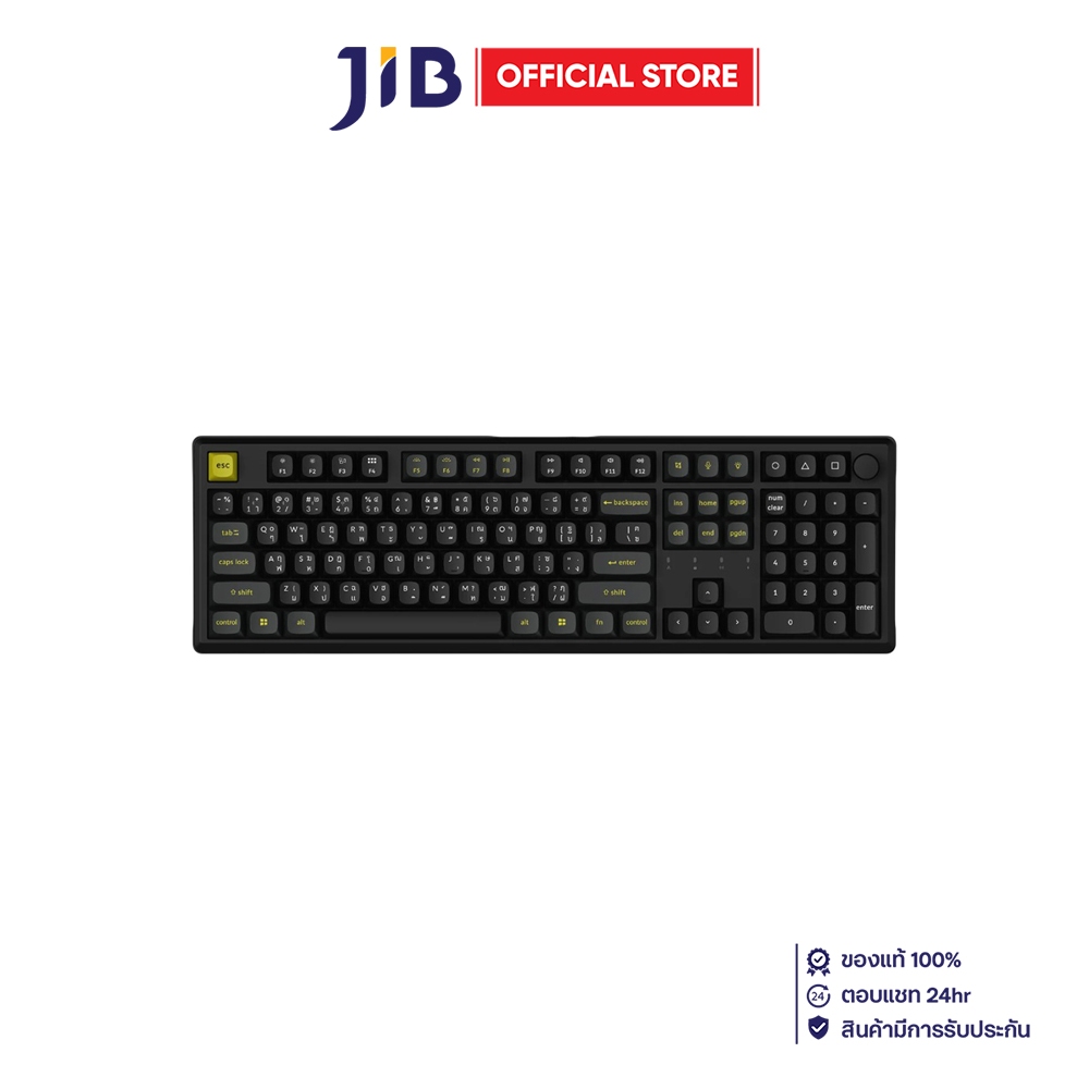 WIRELESS KEYBOARD (คีย์บอร์ดไร้สาย) KEYCHRON J5 TMR - SILENT MAGNETIC ...
