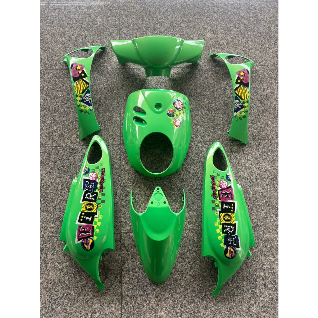 ชุดสี YAMAHA FIORE สีเขียว ปี2011 | Shopee Thailand