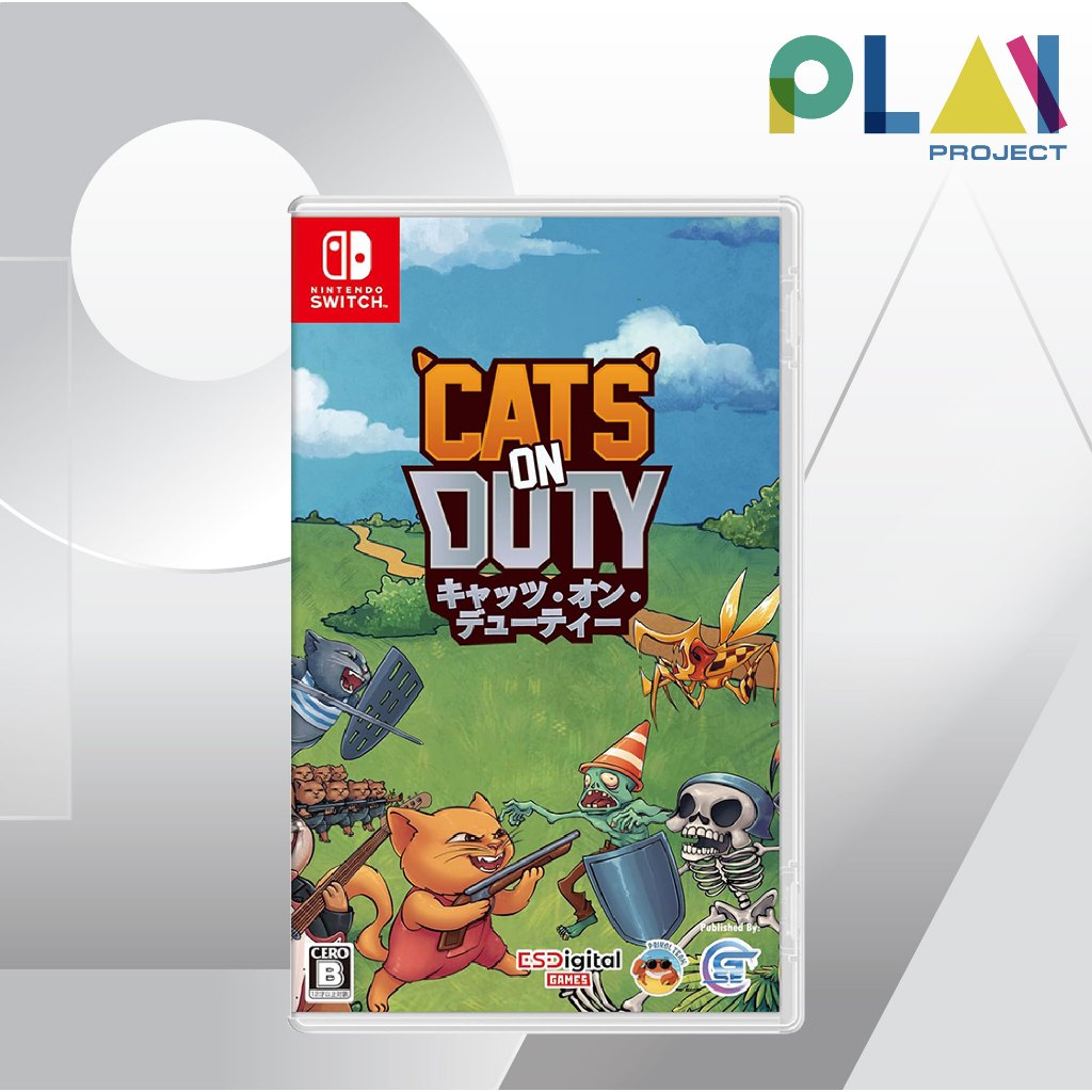 Nintendo Switch : Cats on Duty [มือ1] [แผ่นเกมนินเทนโด้ switch ...