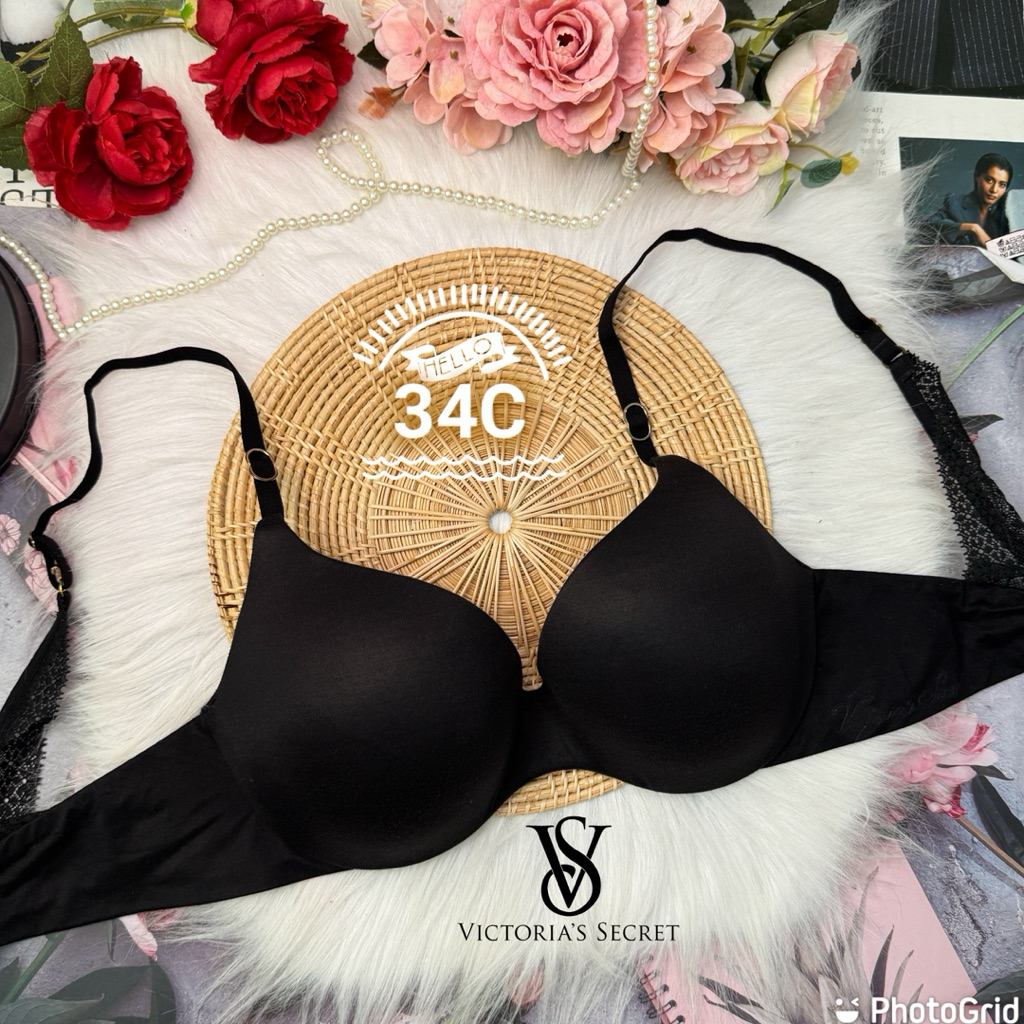 Victoria’s Secret 34C ใหม่มาก ฟองบาง นุ่ม ป้ายตัด | Shopee Thailand