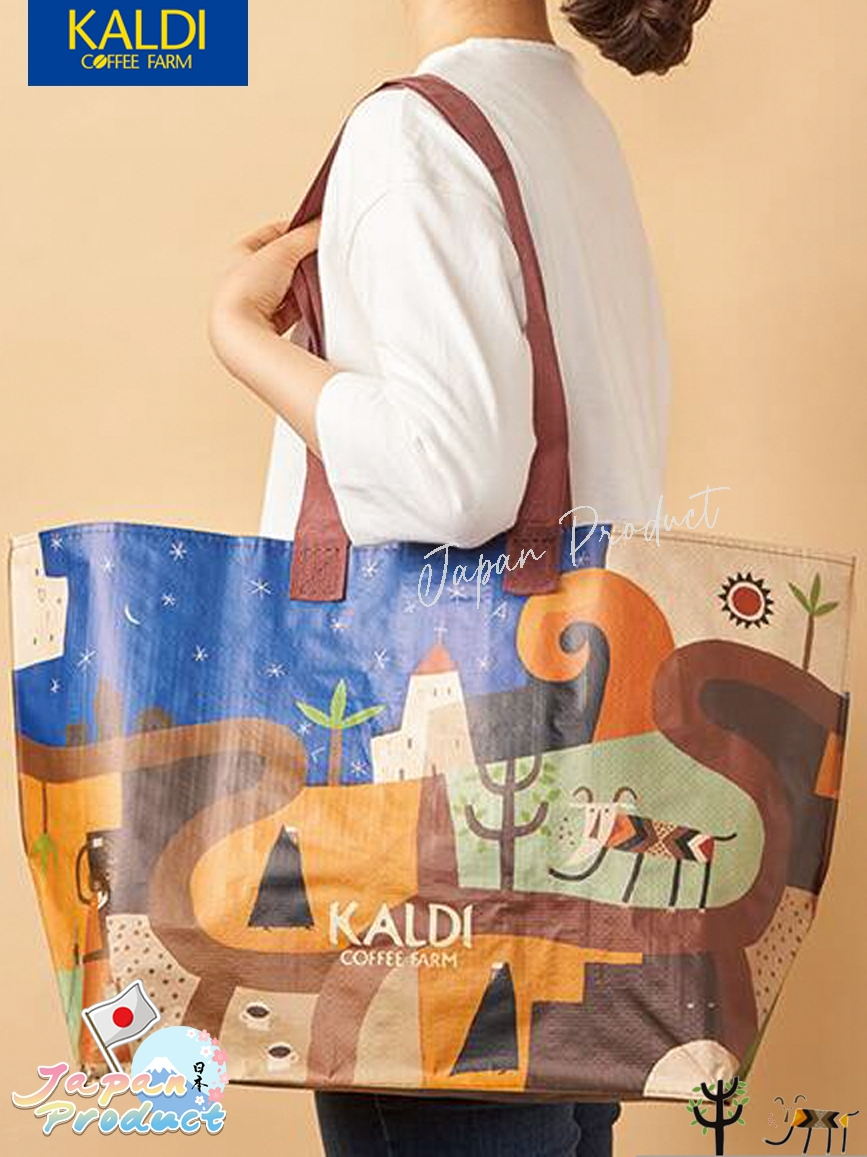 🛍️ 𝗘𝗰𝗼 𝗕𝗮𝗴 𝗞𝗔𝗟𝗗𝗜 ถุงคาลดี้ลดโลกร้อน ลาย 𝗞𝗔𝗟𝗗𝗜 𝗟𝗲𝗴𝗲𝗻𝗱 นำเข้าจากญี่ปุ่น ...