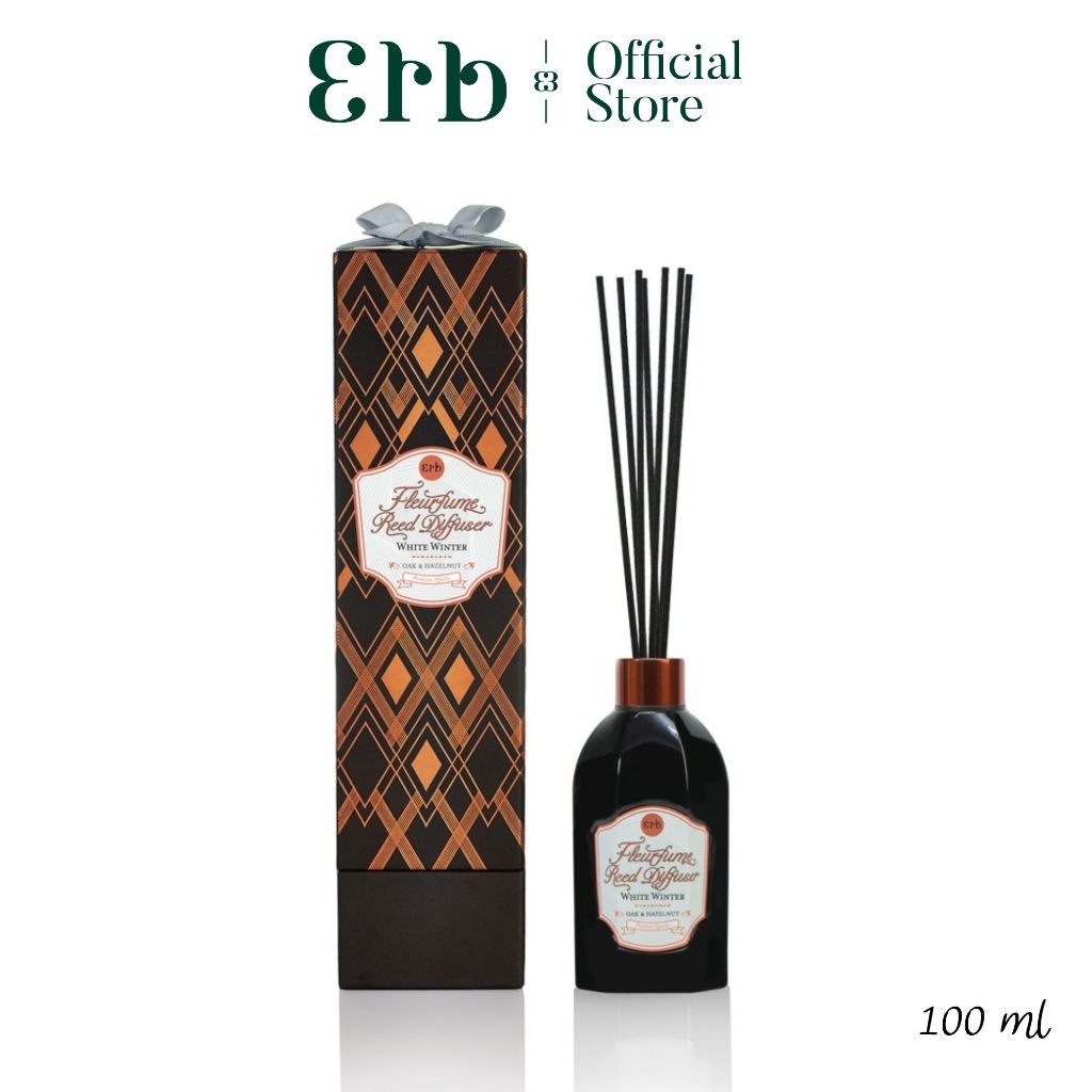Erb White Winter Fleurfume Reed Diffuser 100 ml. เอิบ ก้านไม้หอม กลิน ...